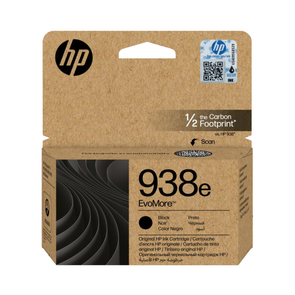 HP 938e Black Ink High Capacity Cartridge - 4S6Y2PE - Office Supplies ...