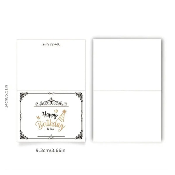 Mini Happy Birthday Card, Assorted Designs, per piece - Office One LLC