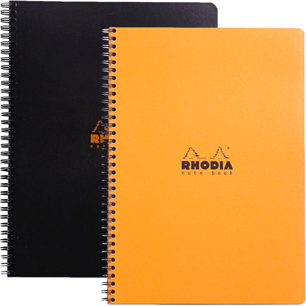 RHODIA Spiral Notebook A4+ with Index, Lined, 80gsm, 160/pages, Assort ...