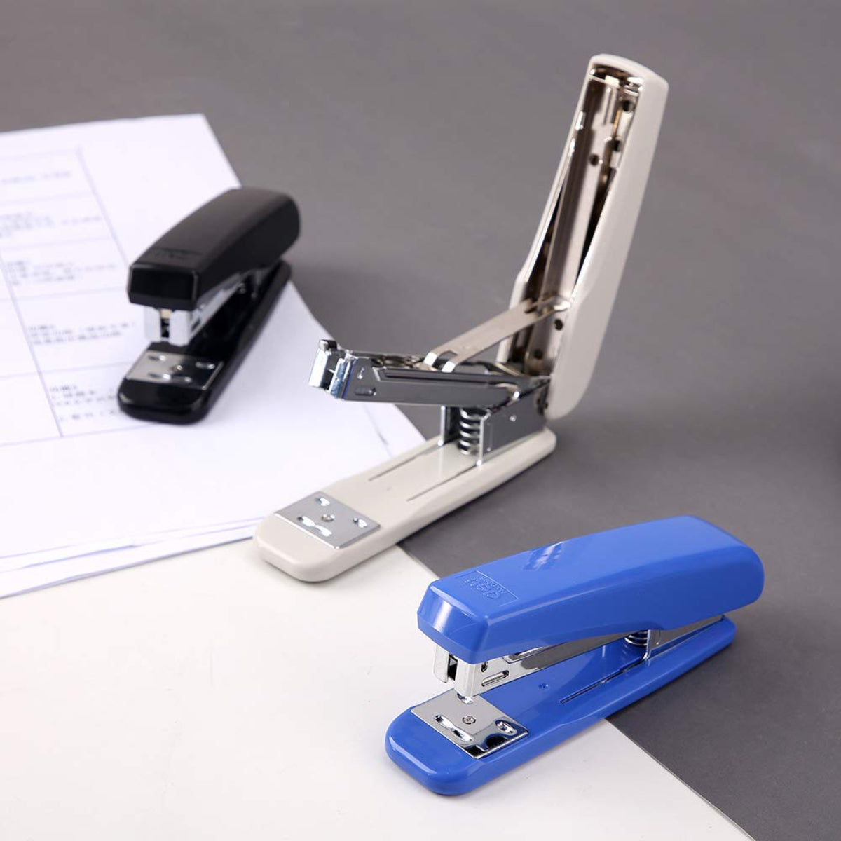 deli Stapler No. 0306, 25 Sheets Capacity, Assorted Colors - Office... - Office One LLC