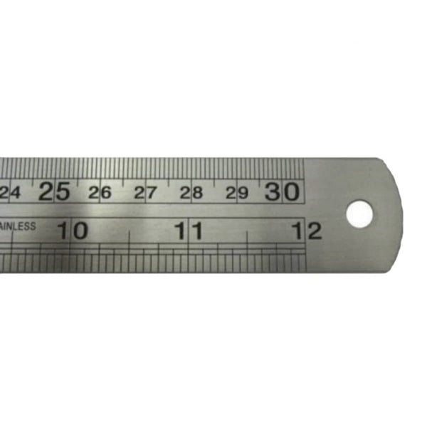 FIS Steel Ruler 12inches / 30cm - Office Supplies | Dubai, Abu Dhabi ...