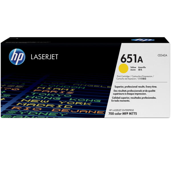 HP 651A Yellow Toner Cartridge - CE342A - Office Supplies | Dubai ...