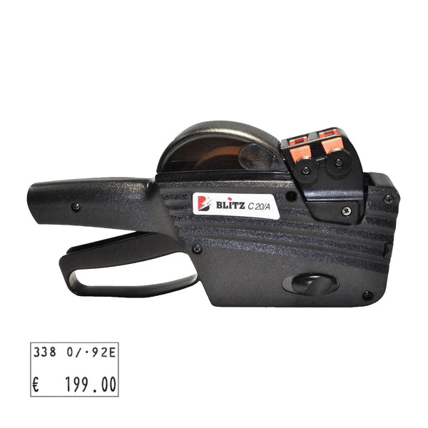 Blitz Price Labeler, 2 Lines, letters/numbers/currency - C20/A - Of ...