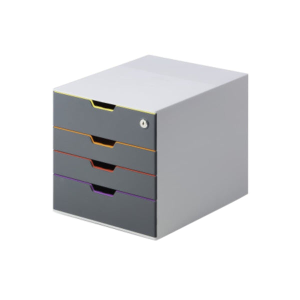 Durable Varicolor SAFE -­ File Cabinet with 4 Colourful Drawers and ...