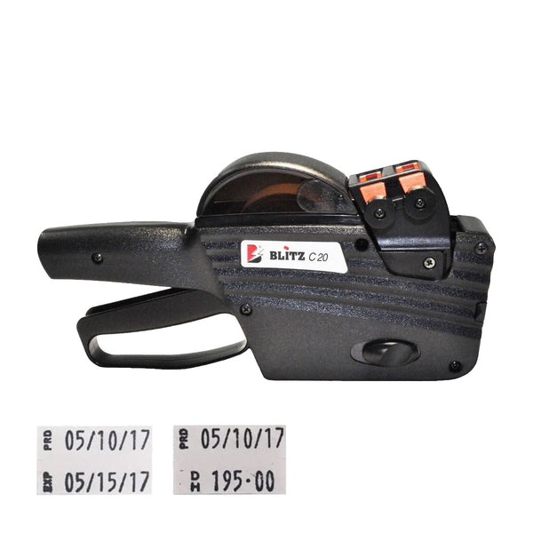Blitz Price Labeler, 2 Lines, Prod/Exp/LL, currency and numbers - C ...