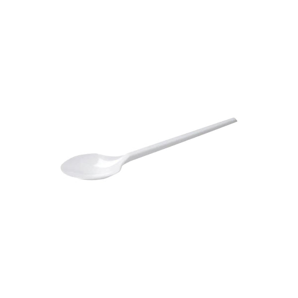 Plastic Teaspoon, 50/pack, White - Office One LLC