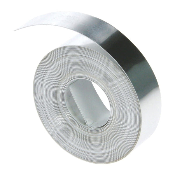 Dymo Rhino 31000 Non-Adhesive Aluminum Embossing Label, 12mm x 4.8m ...