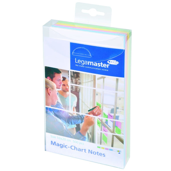 Legamaster Magic-Chart Notes, electrostatic sheets, 10 x 20 cm, 500 ...
