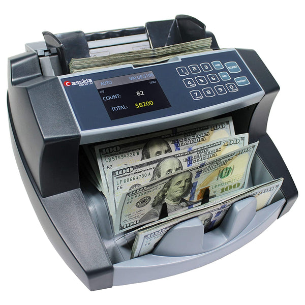 Cassida 6600 UV Business-Grade Bill Counter with ValuCount - Office One LLC