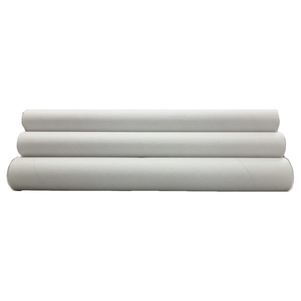 FIS Cardboard Postal/Draft/Drawing Tube with caps, 2 inch x 53 cm, Whi ...