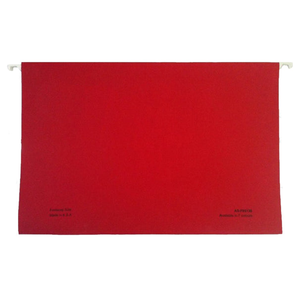 Atlas Suspension/Hanging Files FS, 50/box, Red - Office Supplies ...