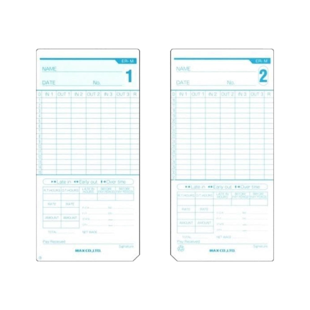 Time Recorder, Cards & Racks - Office One LLC