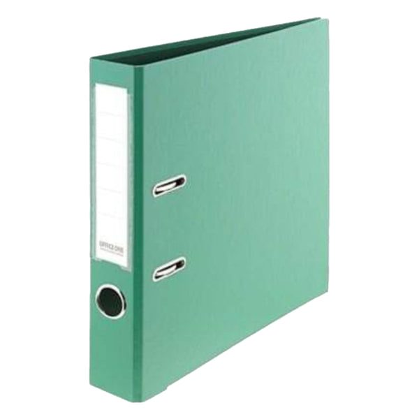 Office One PVC Colored Box File, A4 Narrow, Green - Office Supplies ...