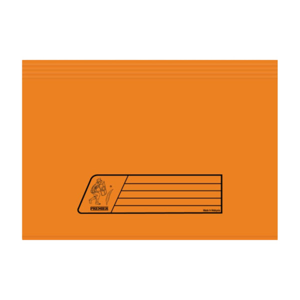 Premier Document Wallet Full Flap, 285gsm, FS, Orange - Office One LLC