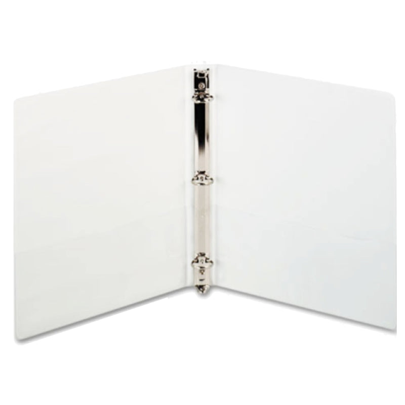 Alpha Presentation Binder A4, 3 Rings, White - Office S... - Office One LLC