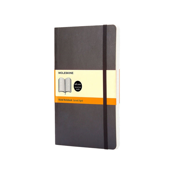 MOLESKINE Classic Notebook A5, softcover, ruled, 192 pages, Black ...