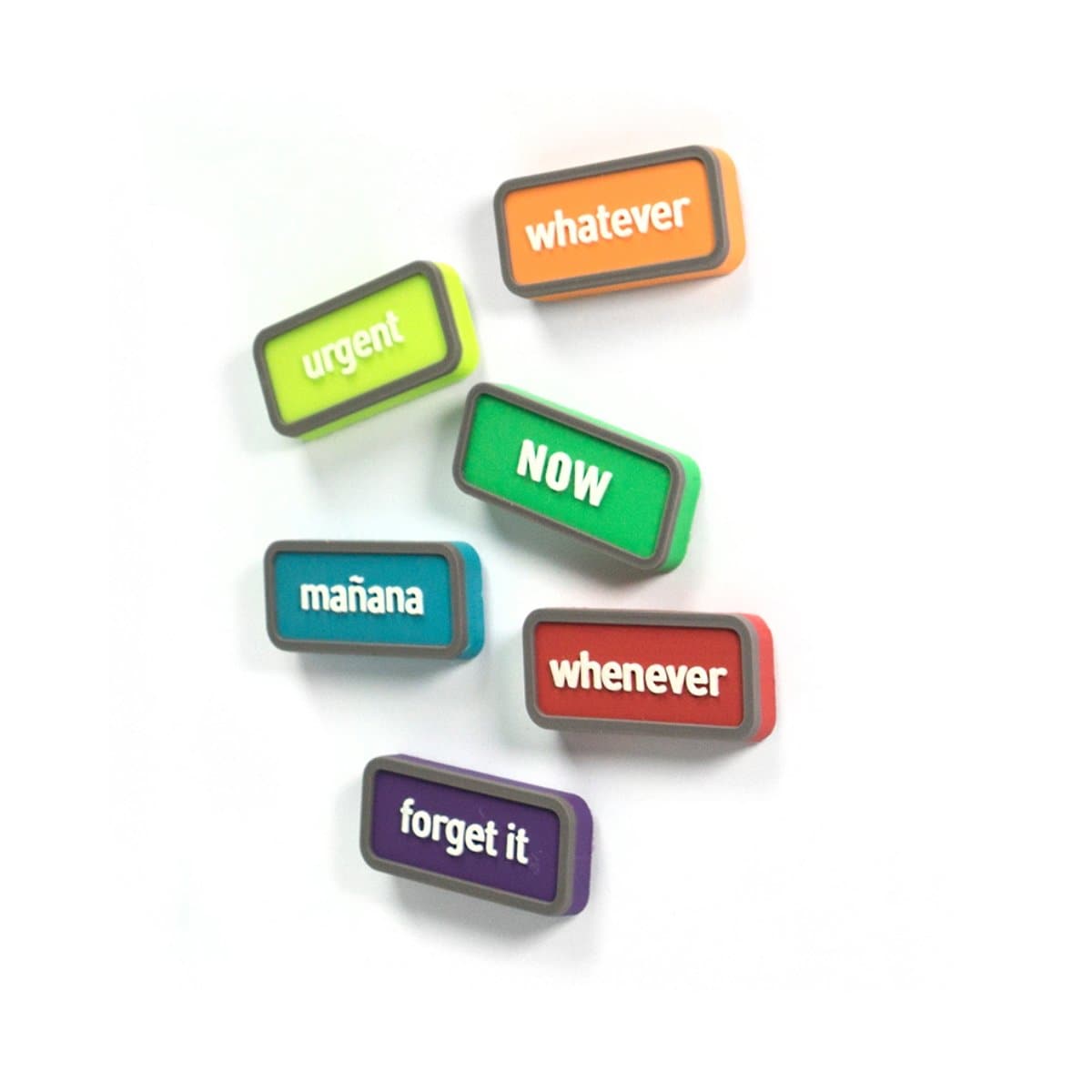 Trendform Magnets TIME PLANNING, Set of 6, Assorted Colors - Office ...